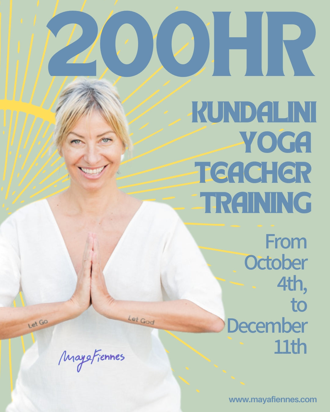 Maya Fiennes - Kundalini Yoga, Meditation and Mindfulness tips